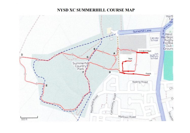 NYSD CROSS COUNTRY SUMMERHILL SUNDAY 5th December 2021 – Billingham ...