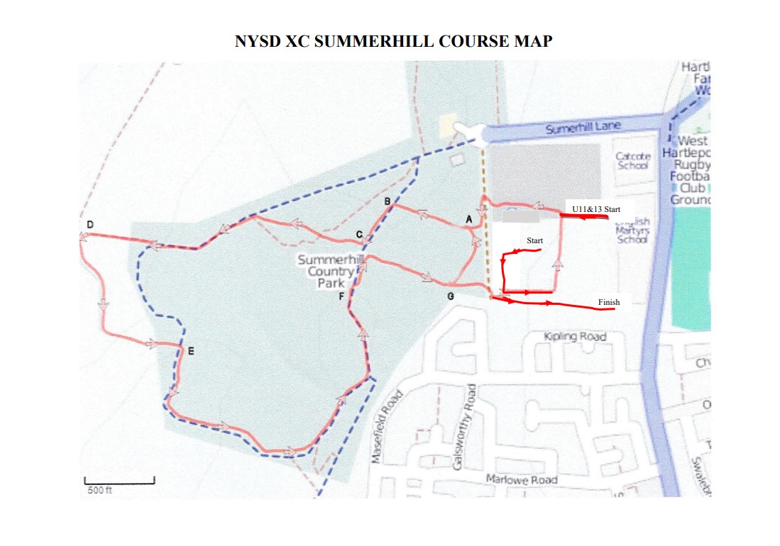 NYSD CROSS COUNTRY SUMMERHILL SUNDAY 5th December 2021 – Billingham ...